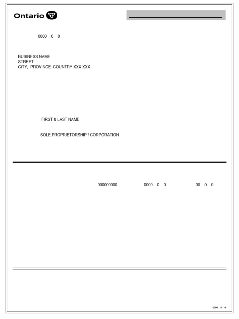 Master Business License Template | PDF | License | Business Law