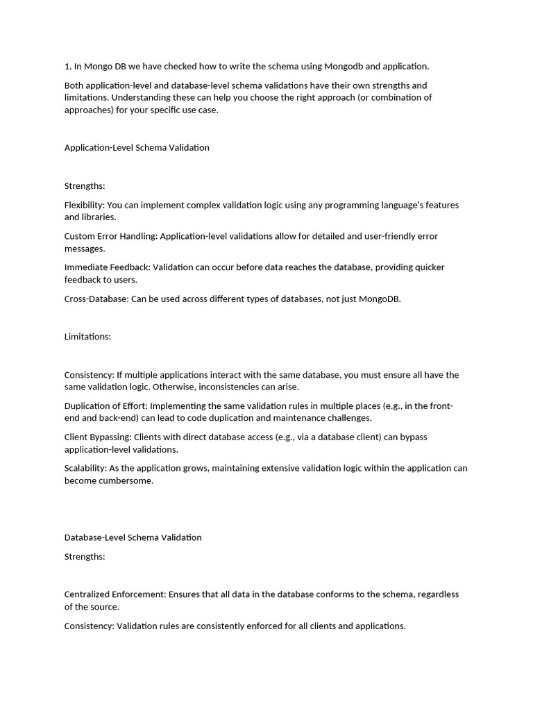 DB Level and Application Level | PDF | Databases | Usability
