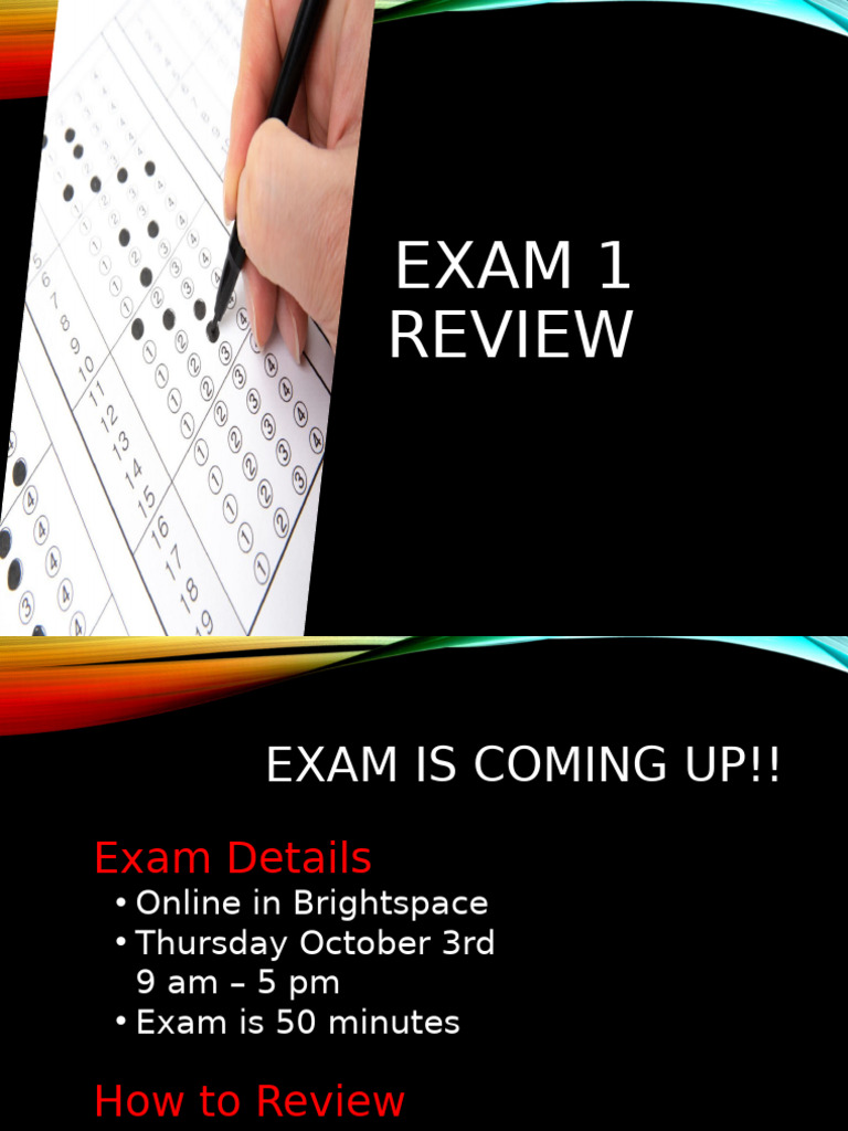Exam 1 Review Fall 2024 | PDF | Mean | Microsoft Excel