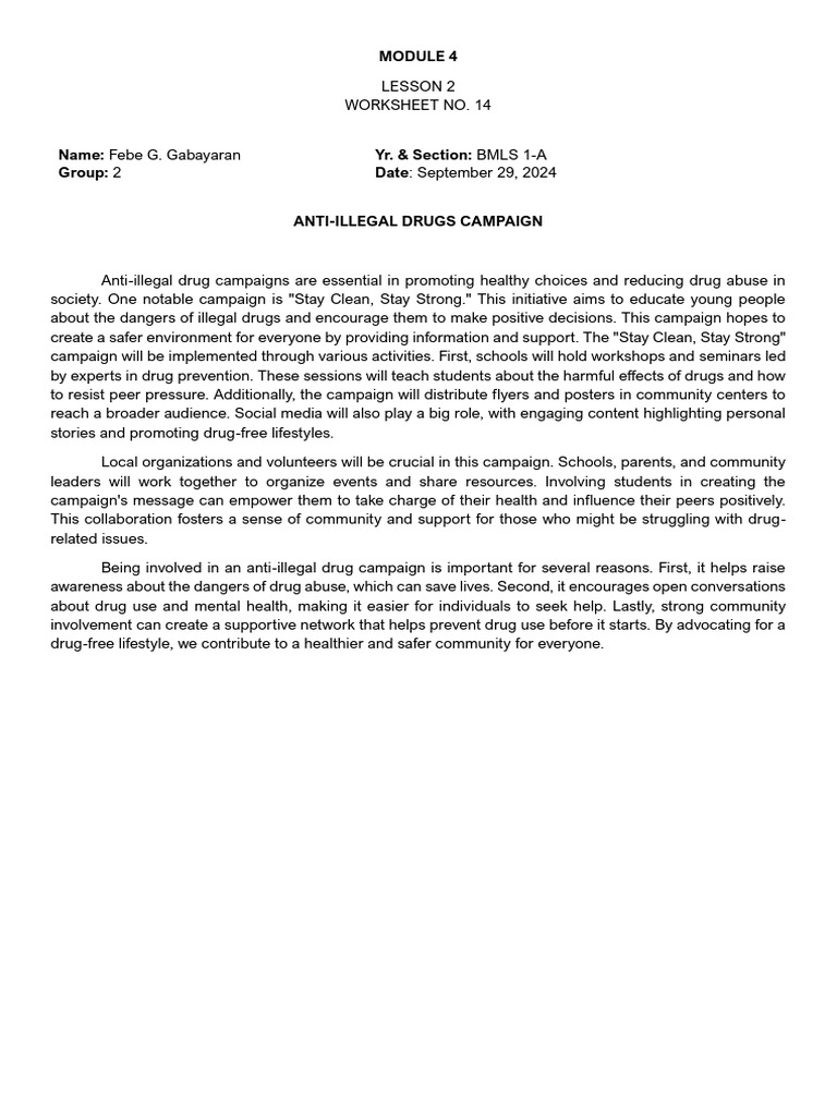 NSTP 1_Midterms Activities_Hard Copy | PDF | Hiv | Hiv/Aids