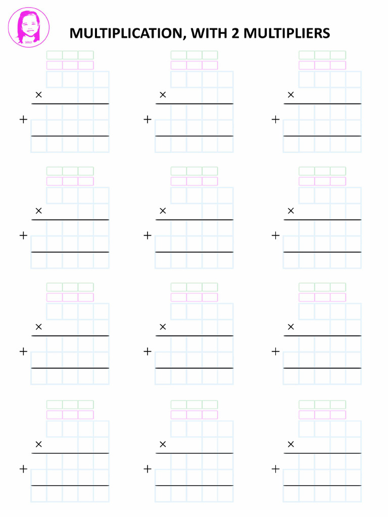 Multiplication 3x2 FV Step4 SM | PDF