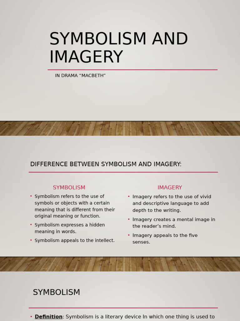 Imagery and Symbolism in Macbeth | PDF | Macbeth