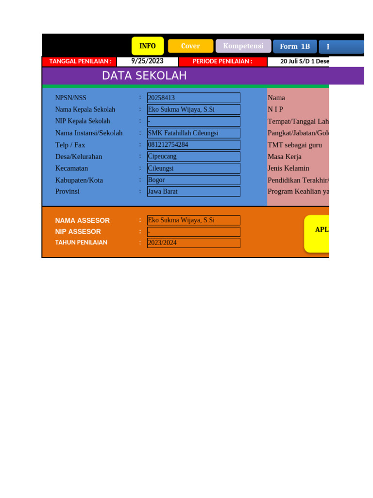 Contoh Format PKG | PDF