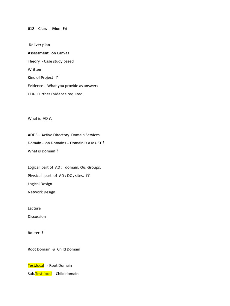 612 Discussion Class02 | PDF