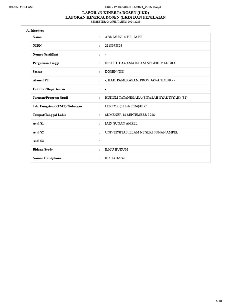 LKD - 2118098803 TA 2024_2025 Ganjil | PDF