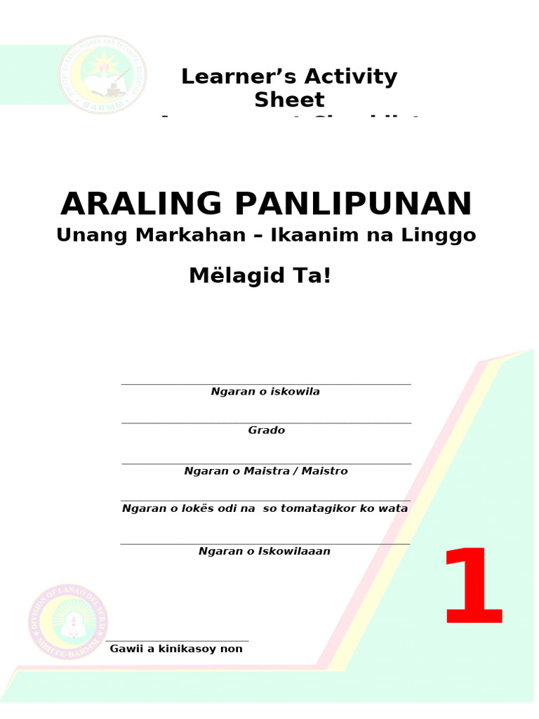 G1 ArPan Q1 W6 | PDF