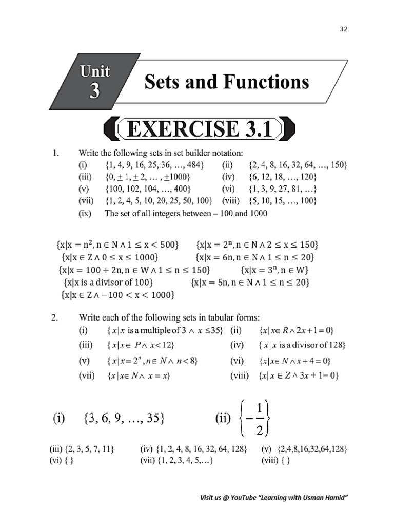 Math9 PCTB Sol Unit03 Part1 | PDF | Mathematical Concepts | Mathematics