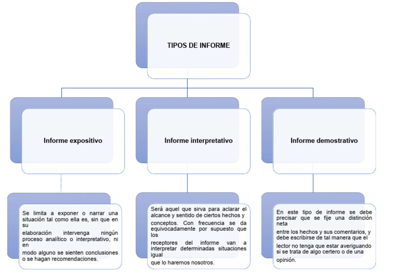 tipos de informe | PDF