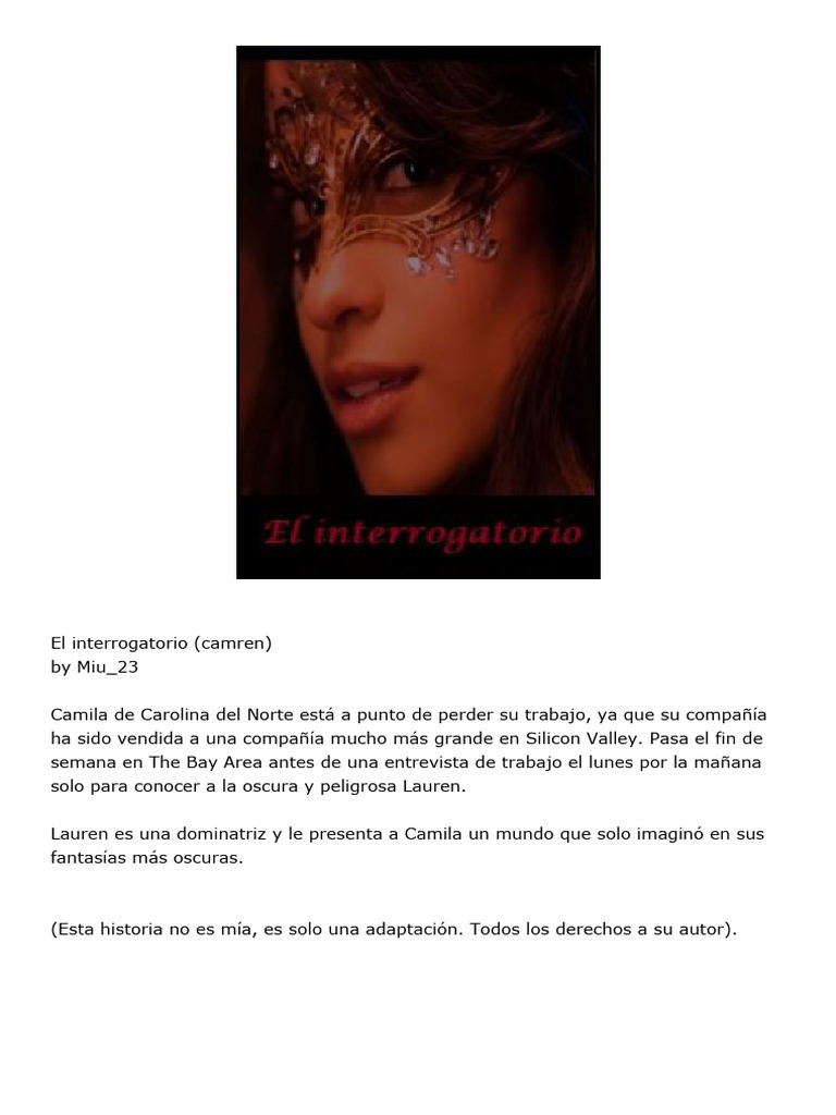 El Interrogatorio | PDF