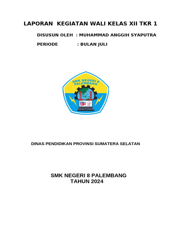 cover laporan piket Anggih | PDF