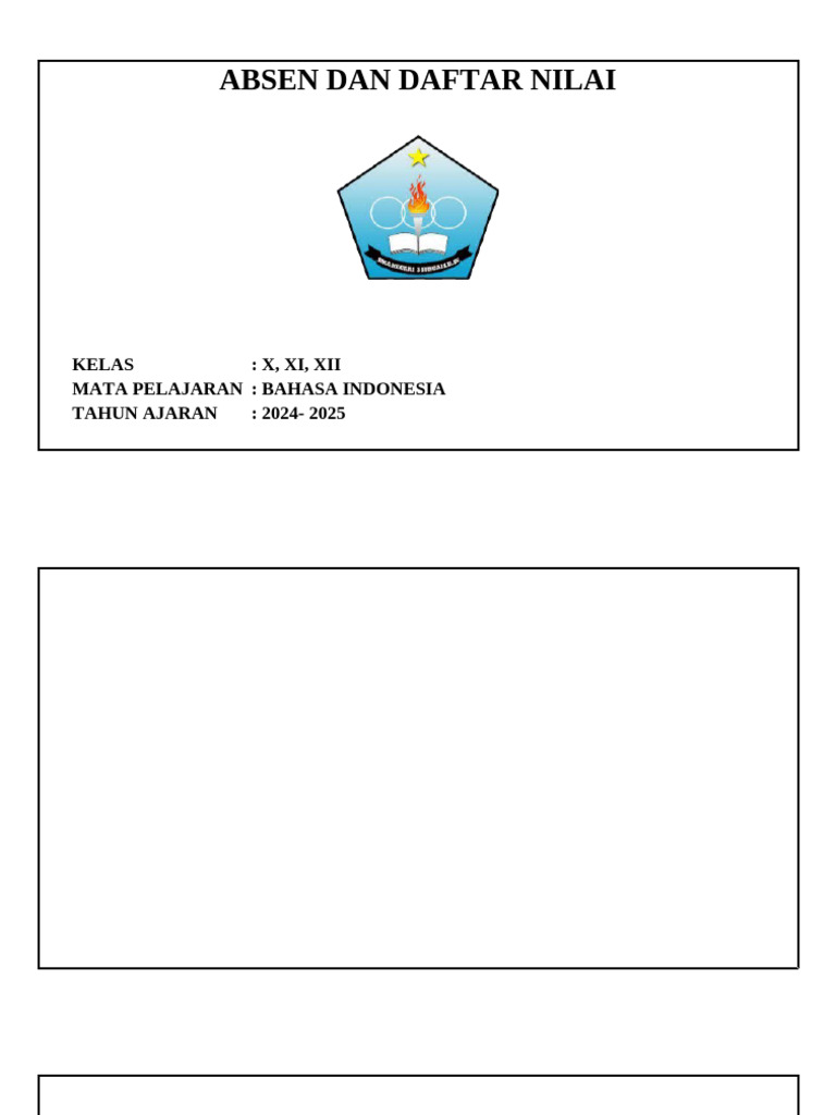 COVER ABSEN | PDF