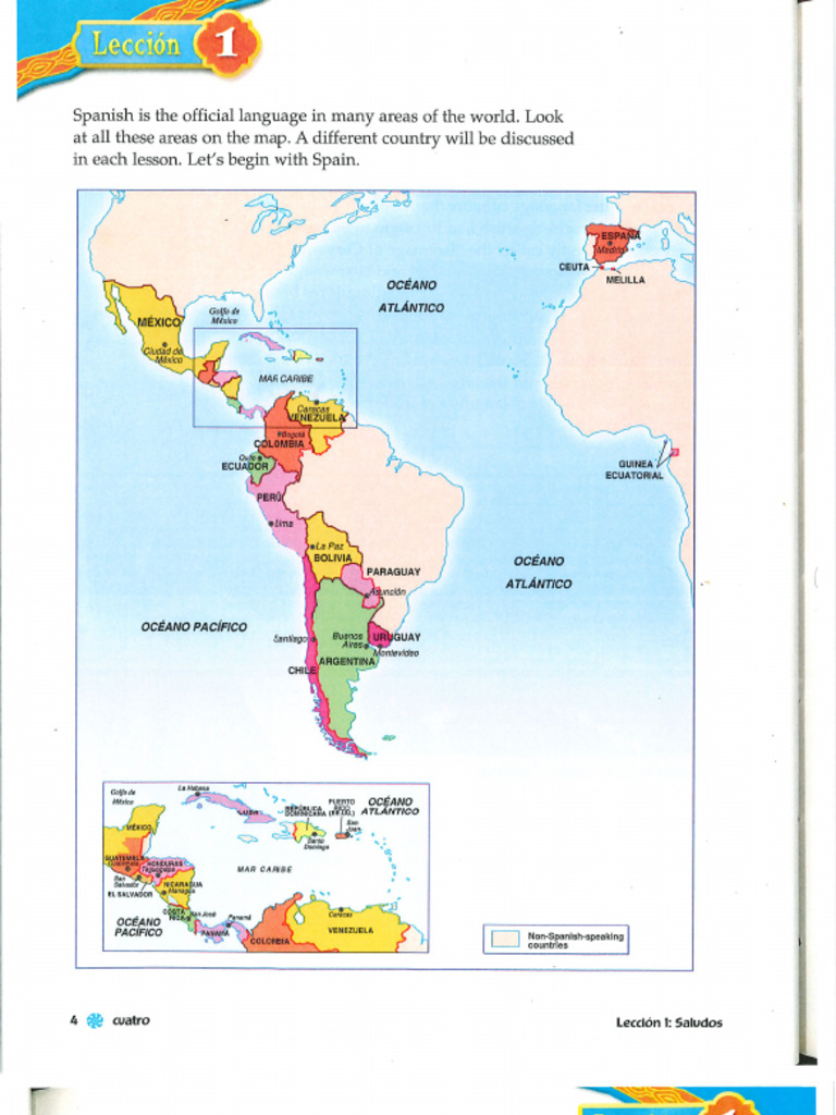 El Mundo Hispanohablante Espana | PDF