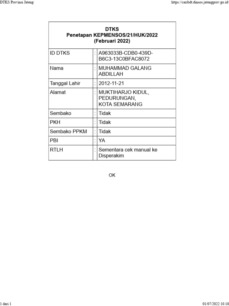 dtks muhammad galang abdilah 2022 | PDF