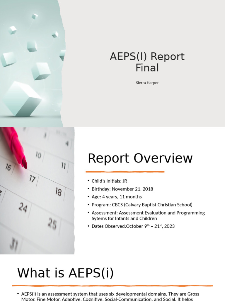 AEPS(i) Final by Sierra Harper | PDF | Communication | Conversation