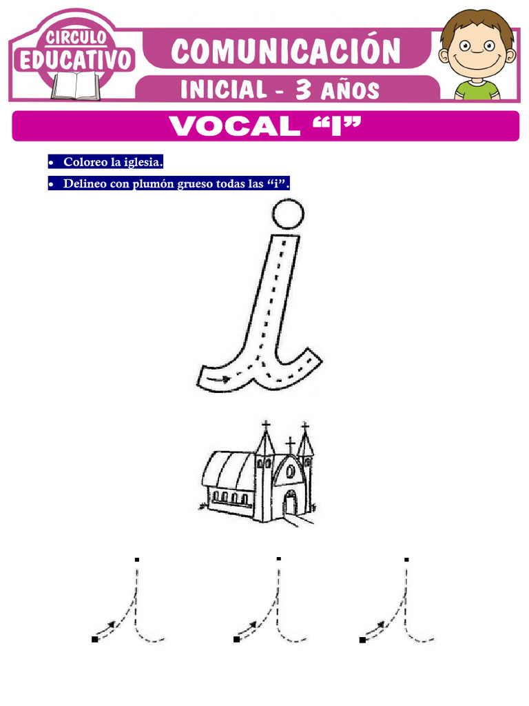 Vocal I - 3 Años | PDF