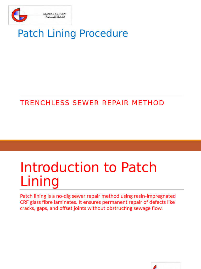 Patch_Lining_Procedure_Updated_Logo_Presentation | PDF