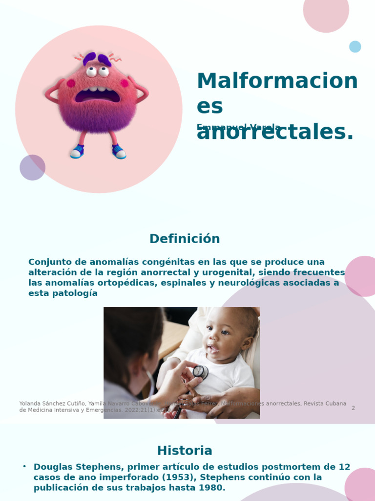 Malformaciones Anorrectales | PDF | Enfermedades y trastornos ...