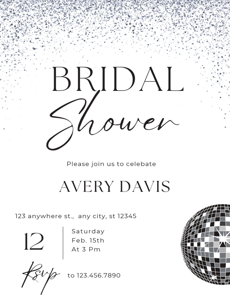 Baby Shower Disco Theme | PDF