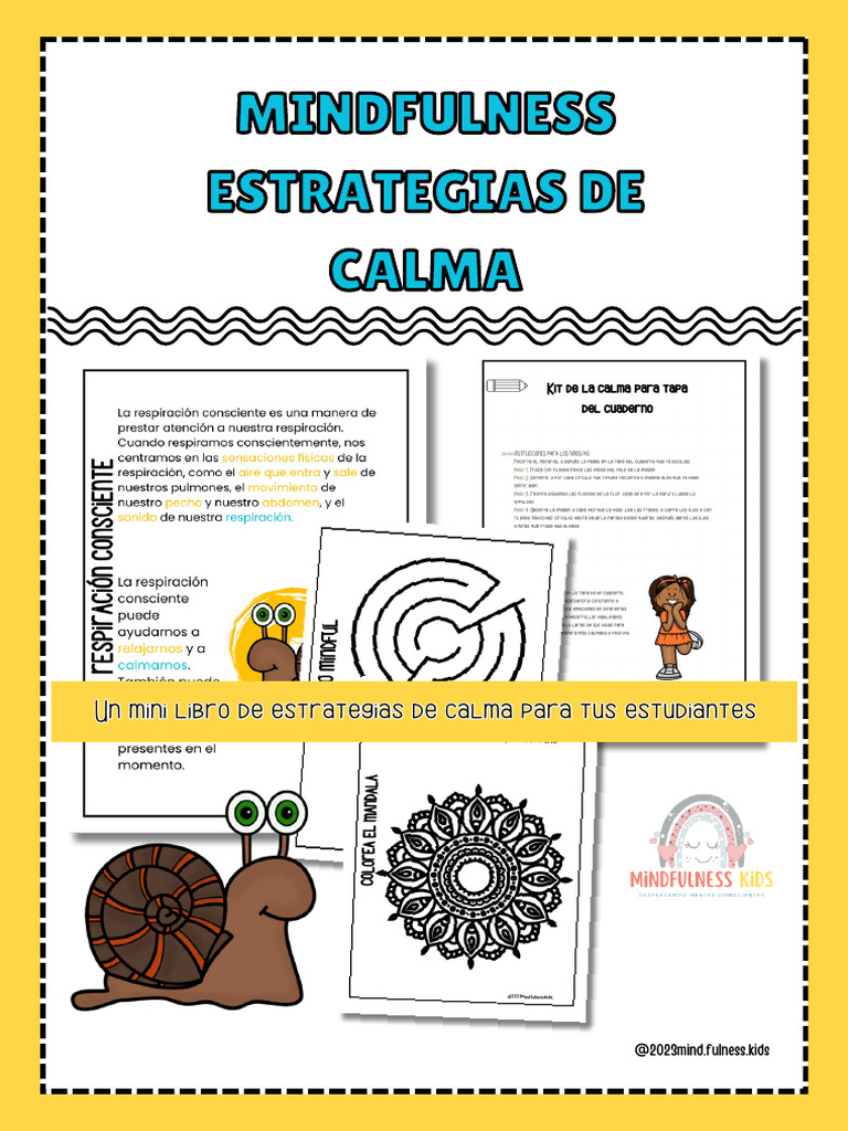 Estrategias de Calma | PDF | Las emociones | Autorregulación emocional