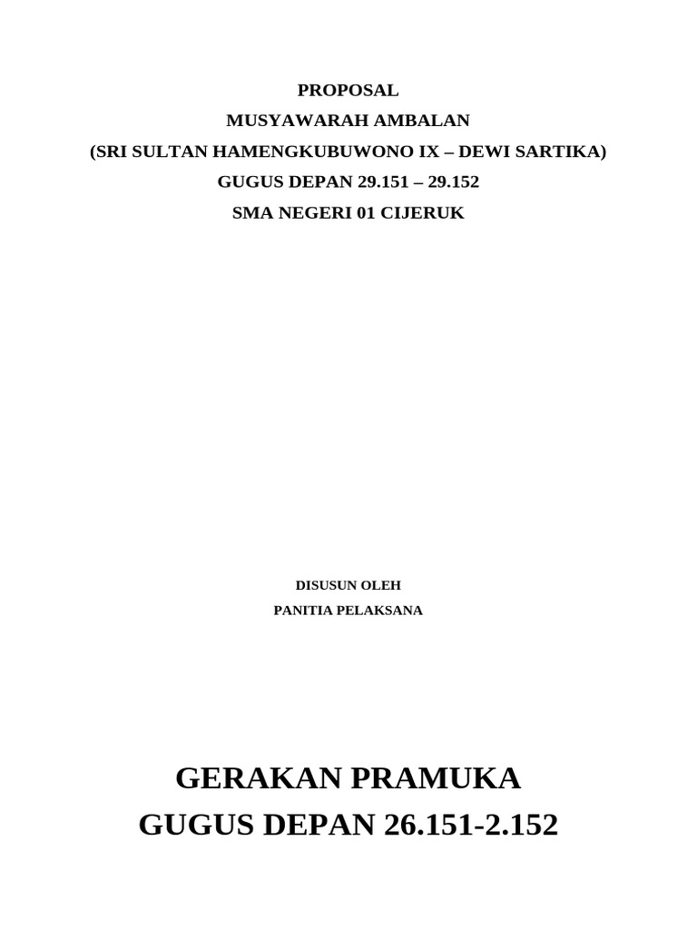 PROPOSAL | PDF