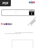 LE-TLE-ICT7 W4 v2 | PDF | Microsoft Word | Window (Computing)