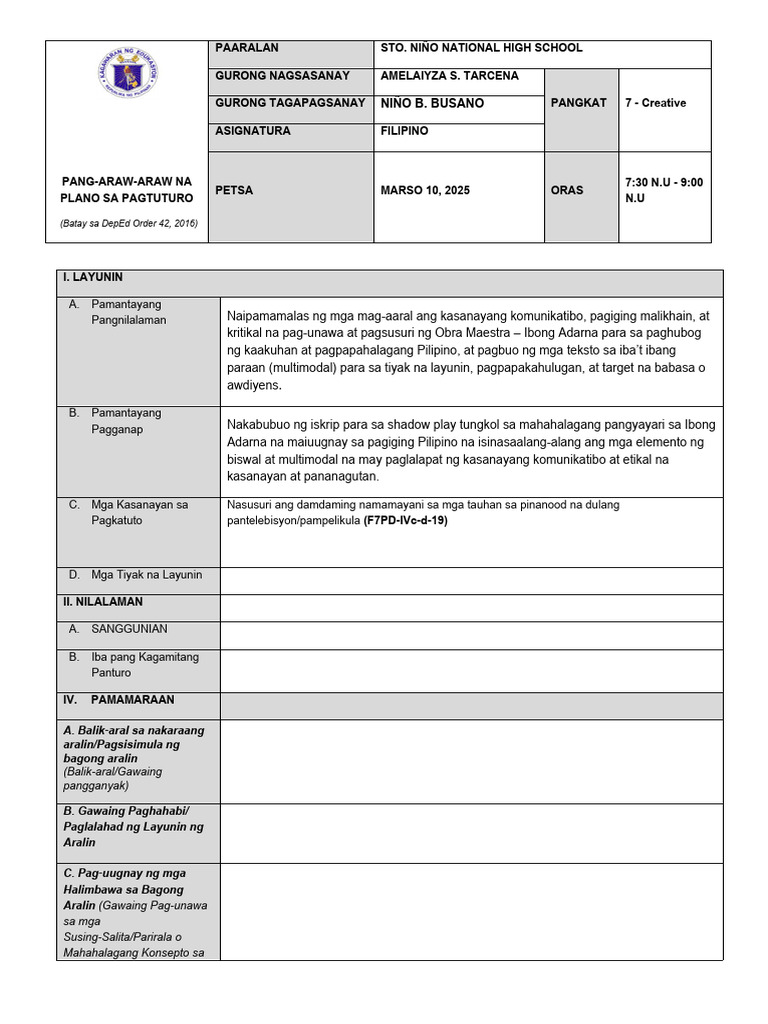 Bawalgalawin Akinto, Pls | PDF