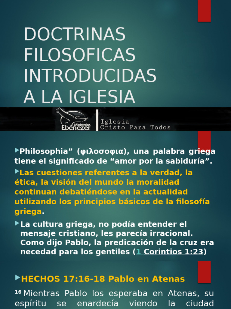 Doctrinas Filosoficas Introducidas | PDF | arrianismo | Teología