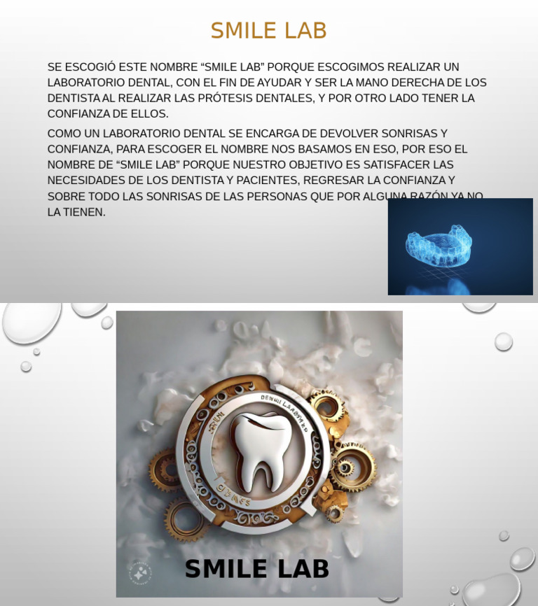 Laboratorio Dental Smile Lab: Devolviendo Sonrisas | PDF