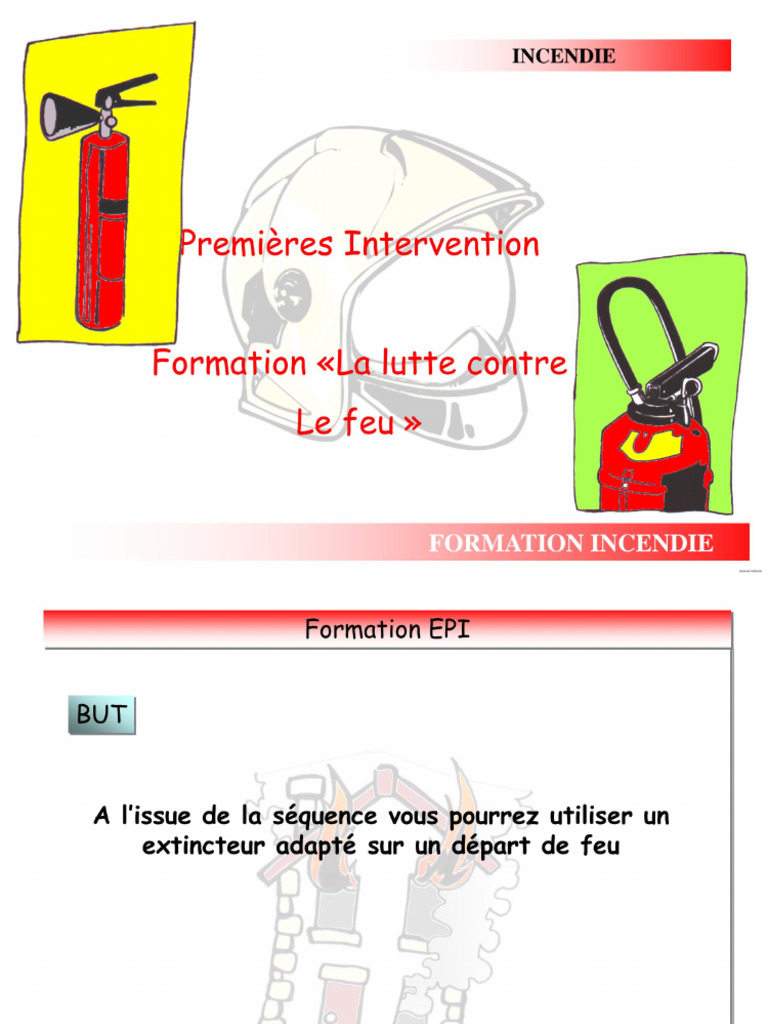 Formation Sécurité Incendie | PDF