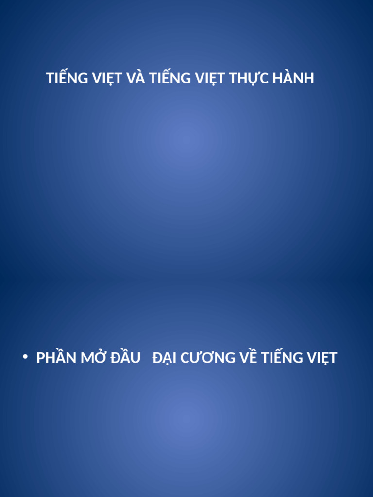 Tieng Viet 2 | PDF