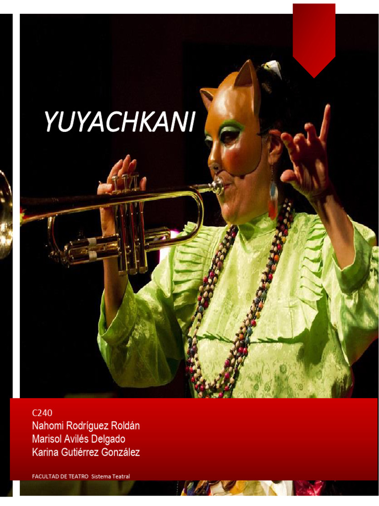 Yuyachkani: Teatro y Memoria Histórica | PDF | Actor | Perú