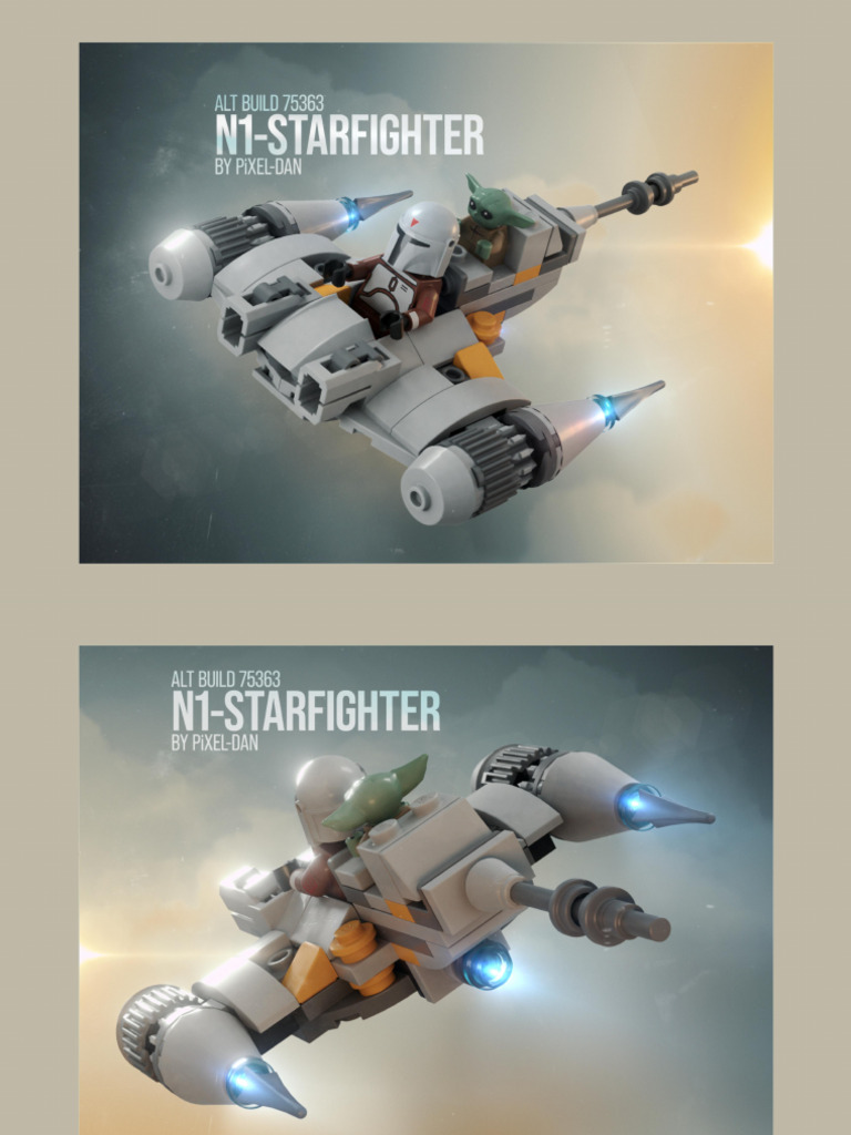 PiXEL DAN 75363 N 1 Microfighter Alt Build | PDF