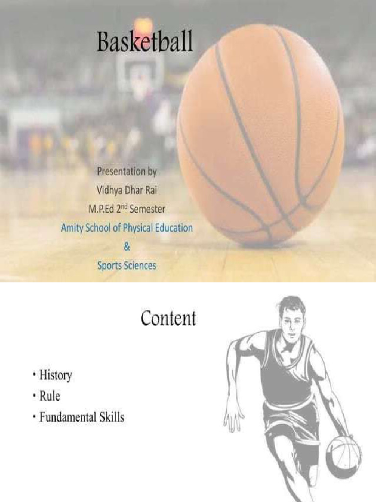 Basketball | PDF