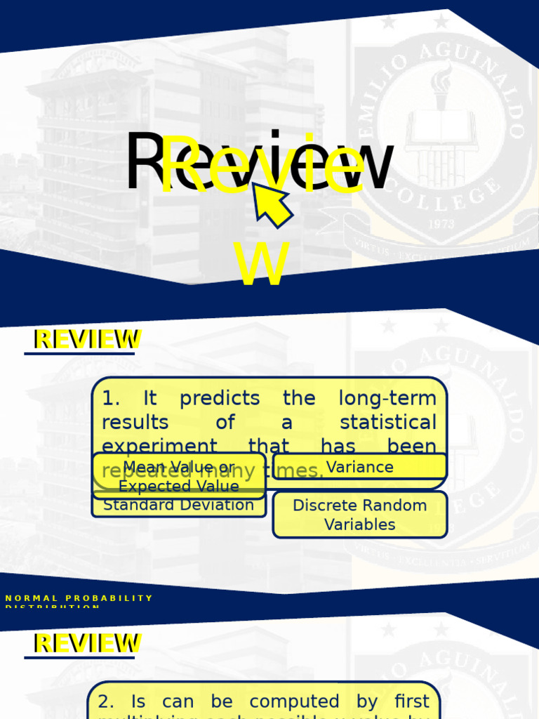W4 DAY 2 Normal Probability Distribution and Empirical Rule | PDF ...