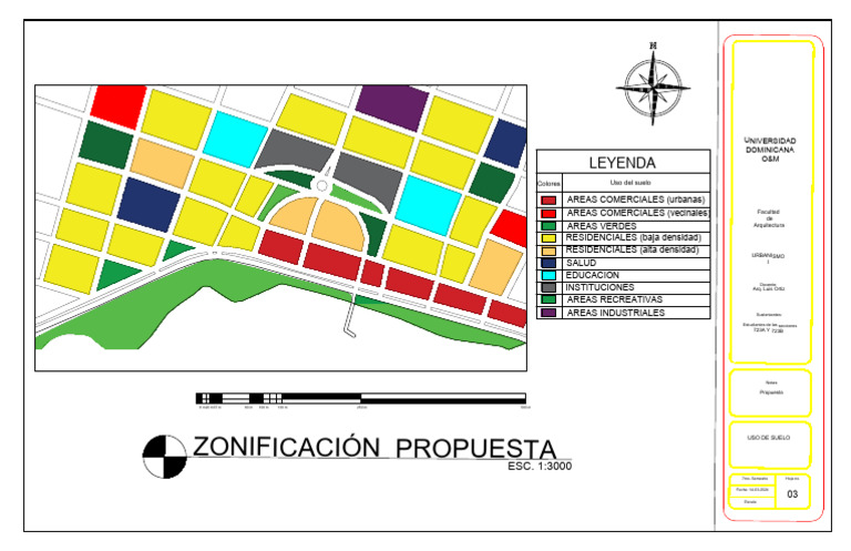 Zonificacion Propuesta | PDF | Zonificación | Administración Pública
