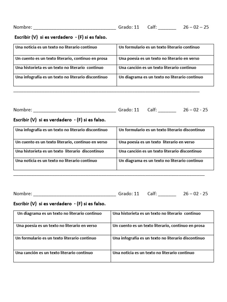 EVA. TEXTO CONTINUO - DISCONTINUO | PDF