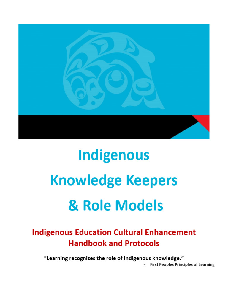 Indigenous Knowlege Keepers and Role Models (Canada) | PDF | Curriculum ...