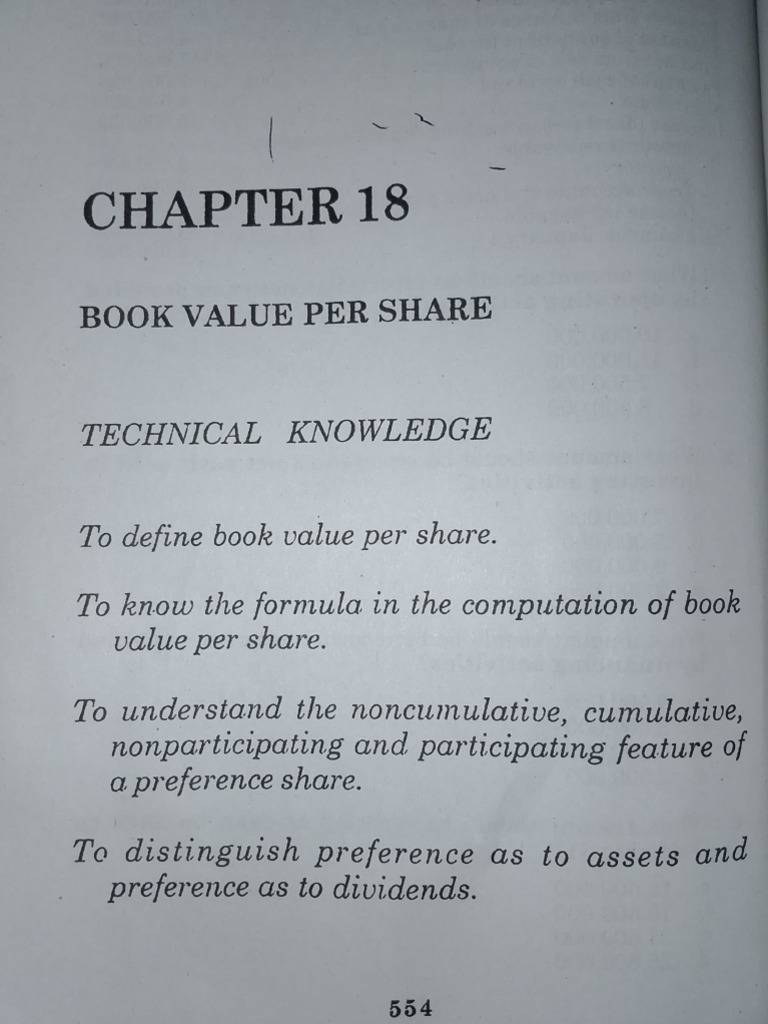 Book Value Per Share | PDF