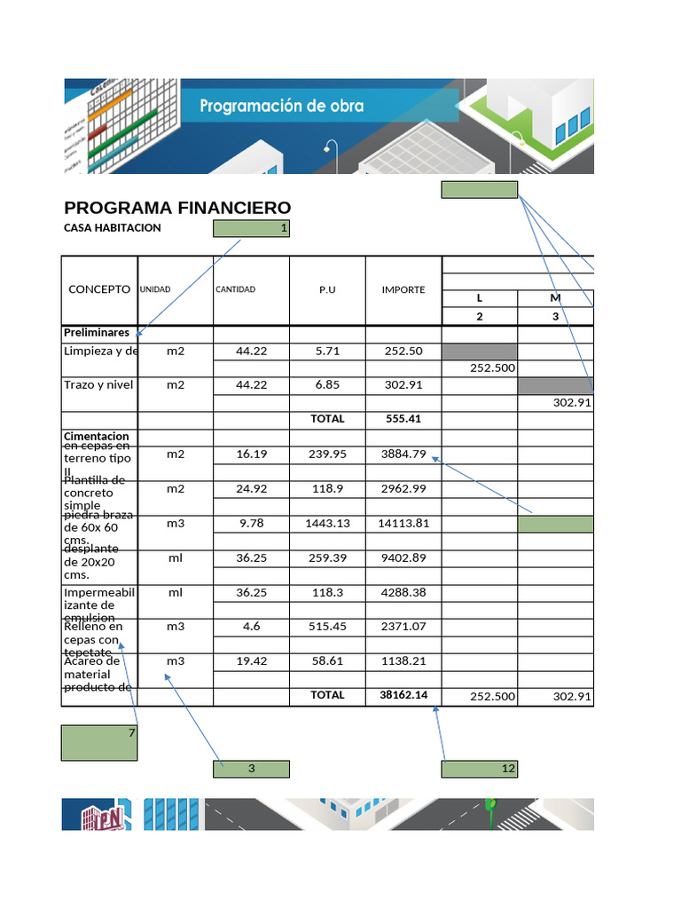 Programa Financiero para Casa Habitación | PDF