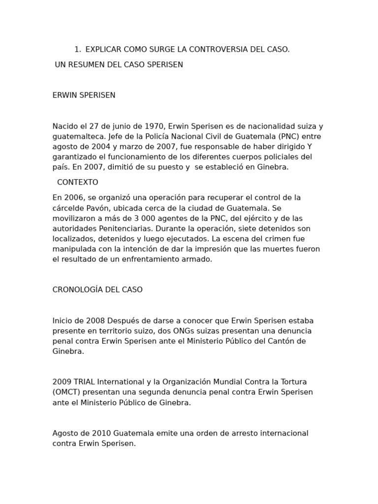 Spe Risen | PDF | Guatemala | Policía