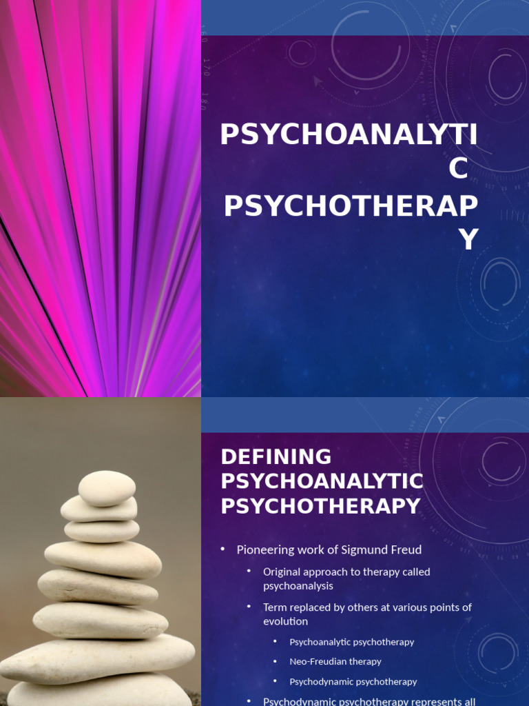 Psychodynamic Therapy 1 | PDF | Psychotherapy | Unconscious Mind