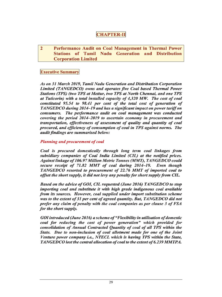 Chapter-2_TN_2_of_2021_PA_Coal_Management-0616326ab5a15f5.25105298 | PDF | Coal | Procurement