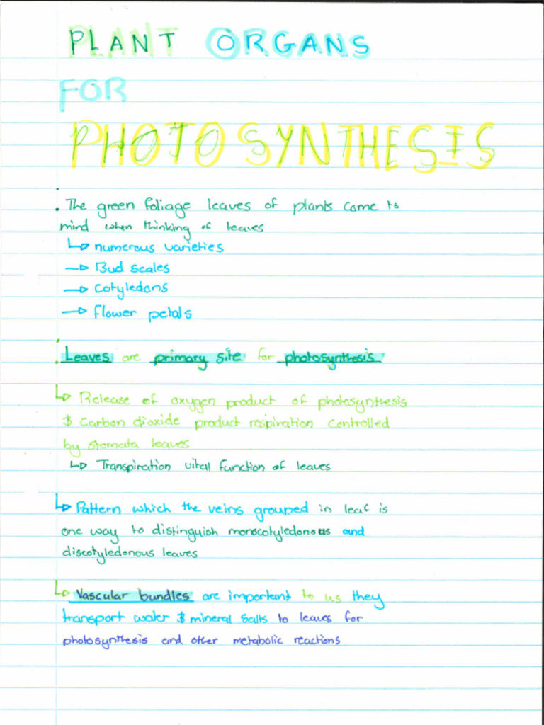 Summary Notes Life Science | PDF