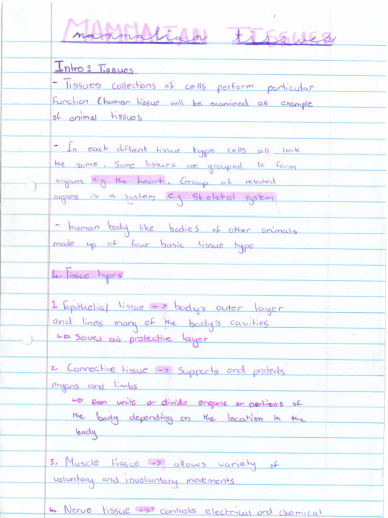 Summary Notes Life Science | PDF