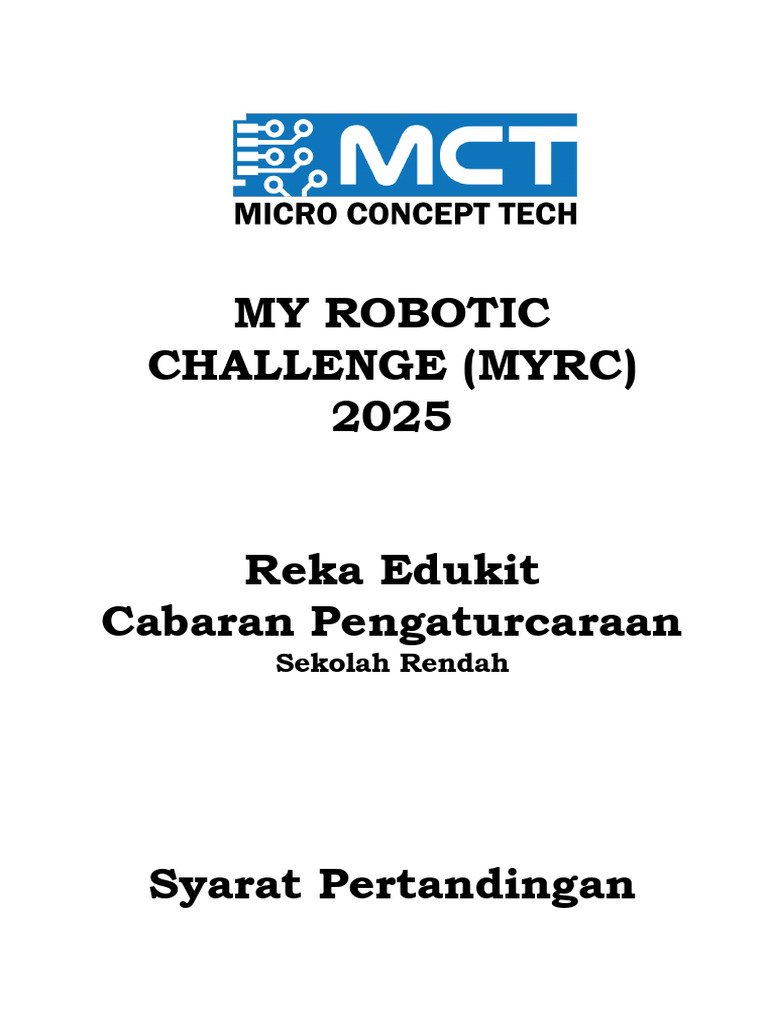 MyRC 2025 Syarat&PeraturanSekRen RekaEdukitCabaranPengatucaraan ...
