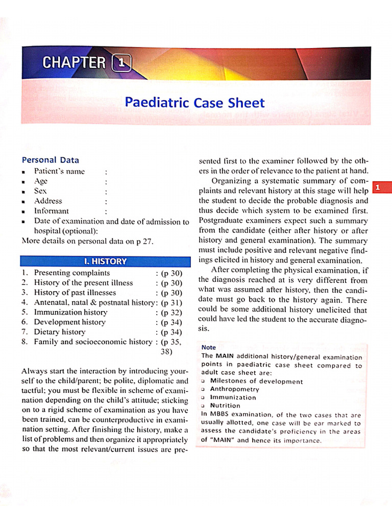Case Sheet | PDF