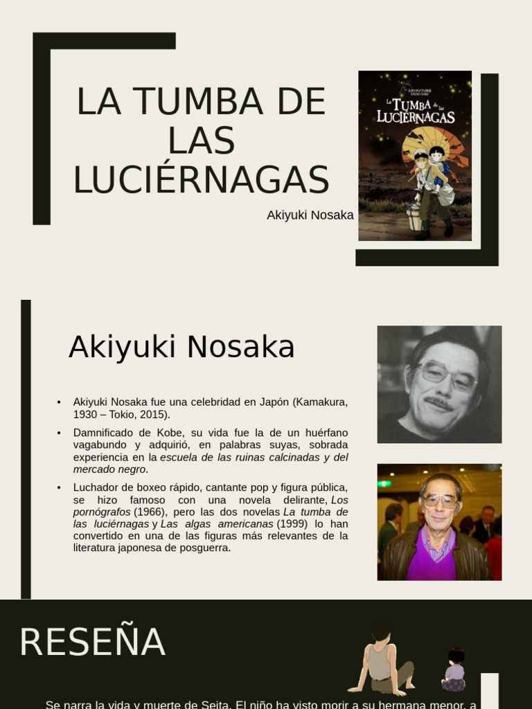 La Tumba de Las Luciérnagas Preparacion Lectura | PDF