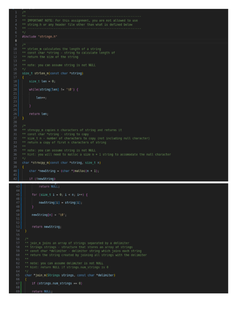 String Example | PDF