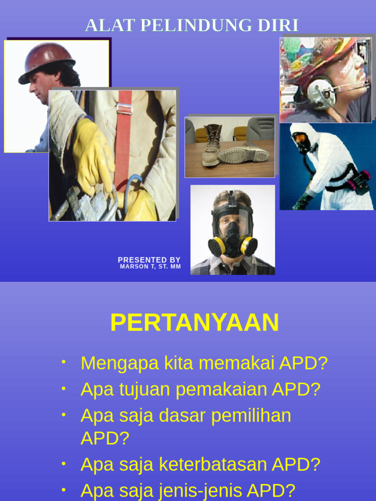 Alat Pelindung Diri | PDF