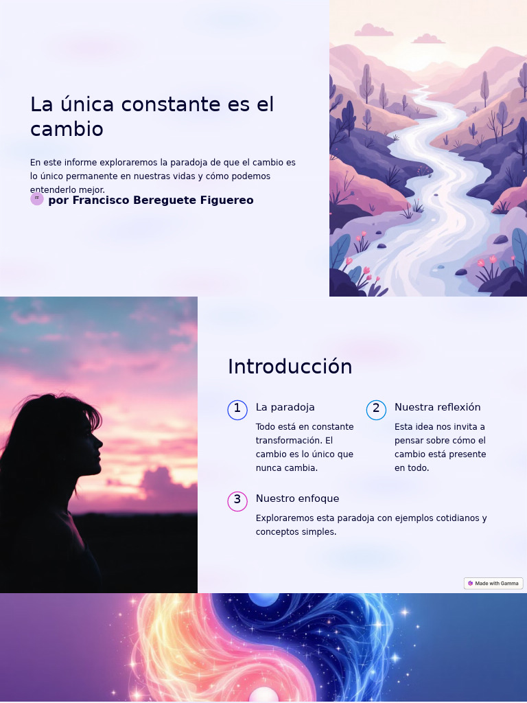La Unica Constante Es El Cambio | PDF | Paradoja | Velocidad